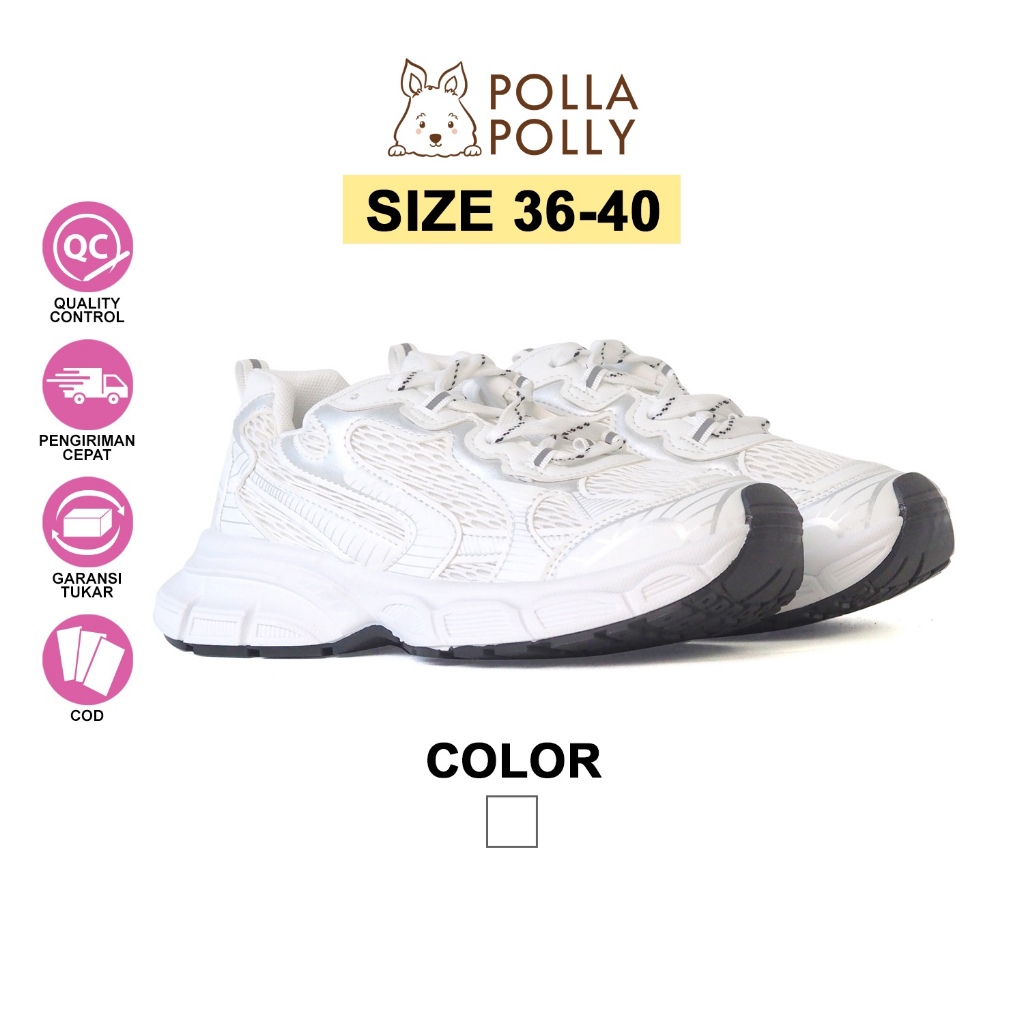 Jual Polla Polly X Sa - Rang - Sepatu Sneakers Sport Wanita (36-40 ...