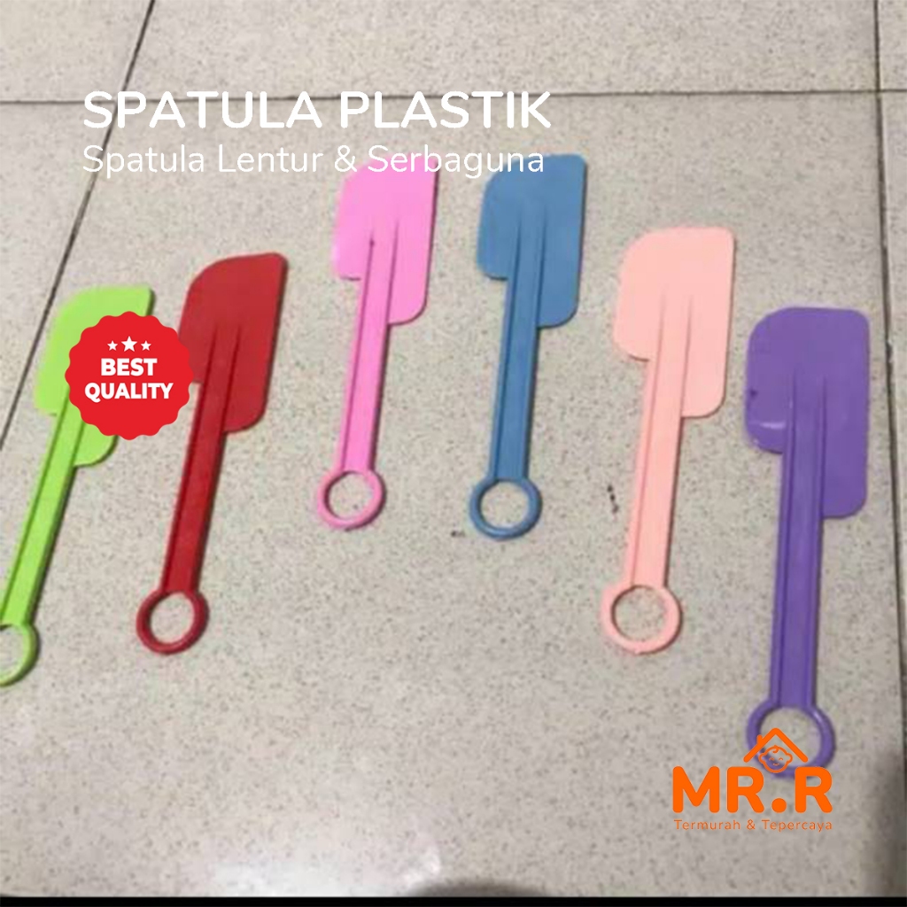 Jual Pengaduk Adonan Sendok Spatula Serbaguna Spatula Plastik Adonan ...