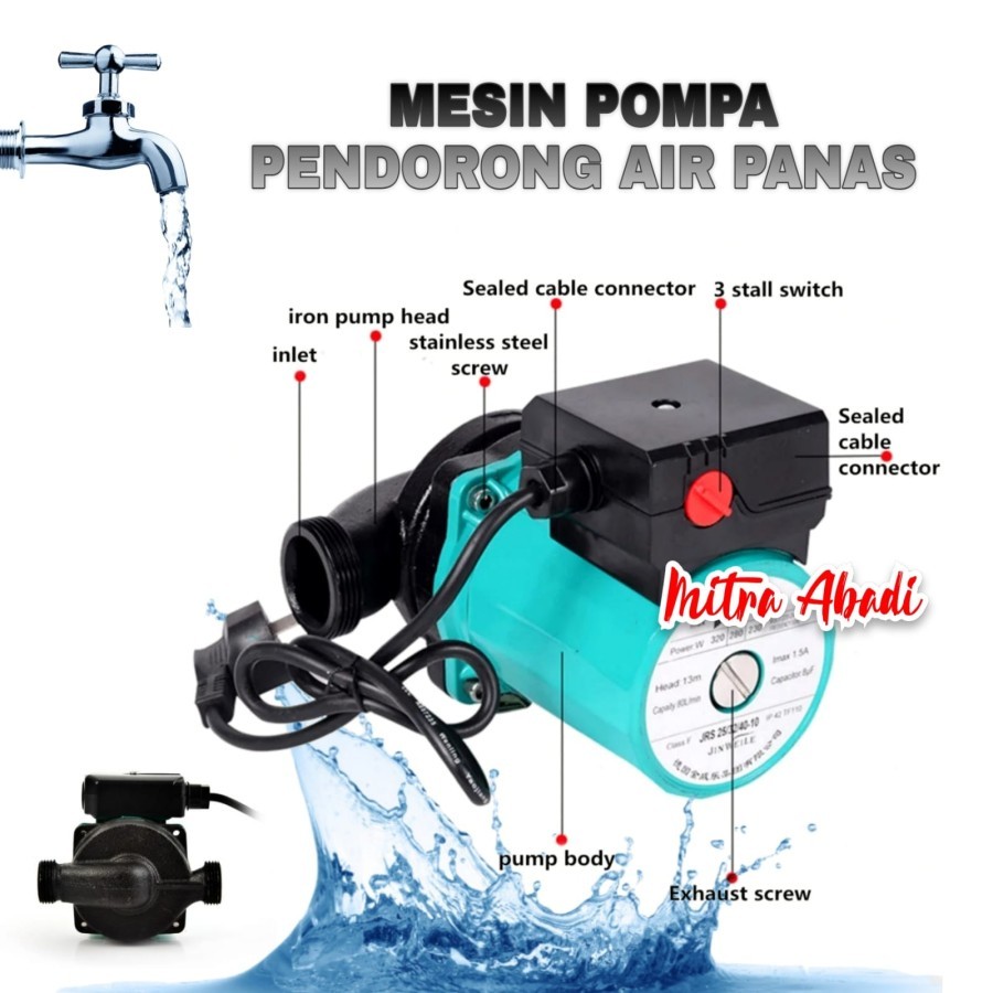 Jual Mesin Pompa Pendorong Air Panas / Booster Pump | Shopee Indonesia