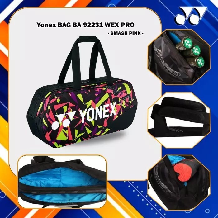 Jual NEW Tas Badminton Yonex PRO TOURNAMENT BAG BA 92231 BA92231 WEX ...