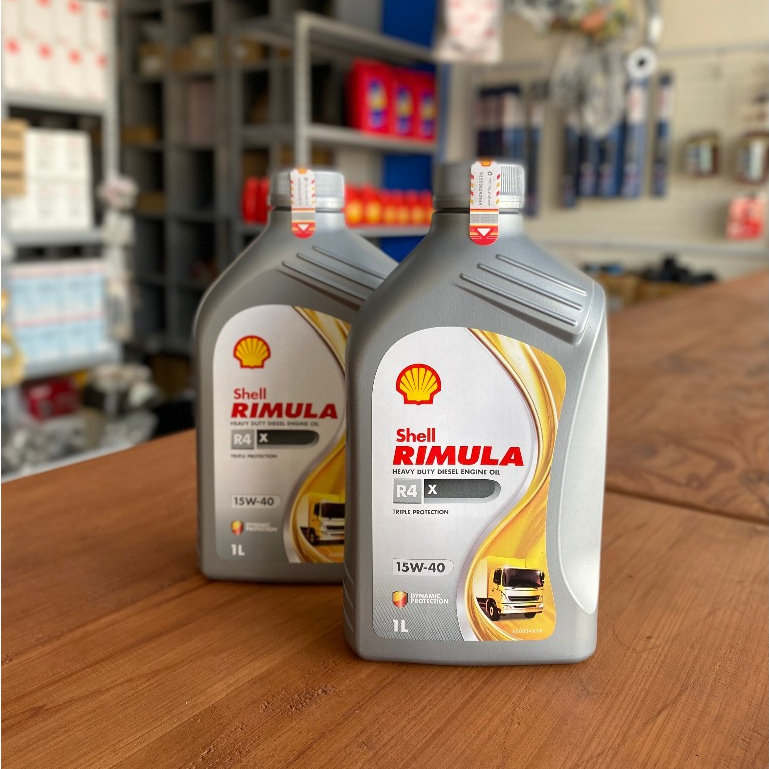Jual Shell Rimula R4 1L Pelumas Mesin / Oli 15W-40 Original Shell ...