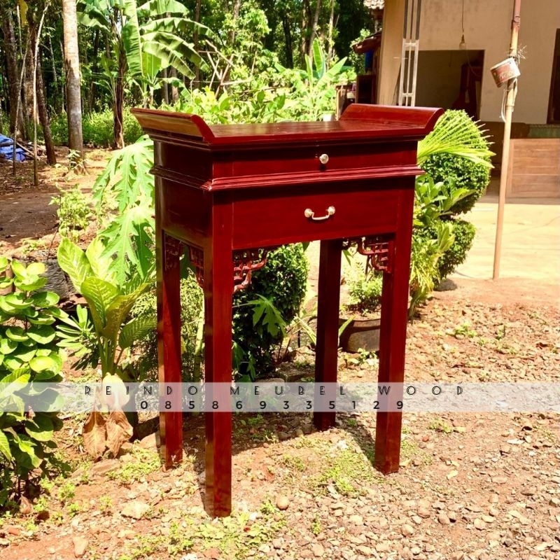 Jual MEJA SEMBAHYANG - Meja Altar Minimalis Kayu Jati | 06RMW | Shopee ...