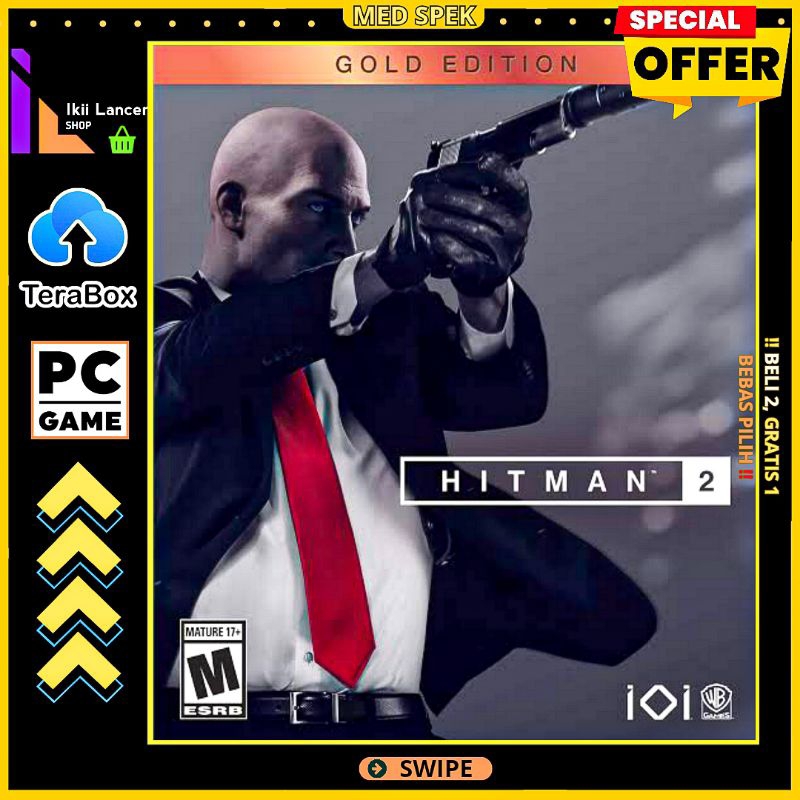 Jual Hitman 2 Gold Edition - PC LAPTOP GAMES - CARA INSTALL MUDAH! | Shopee Indonesia