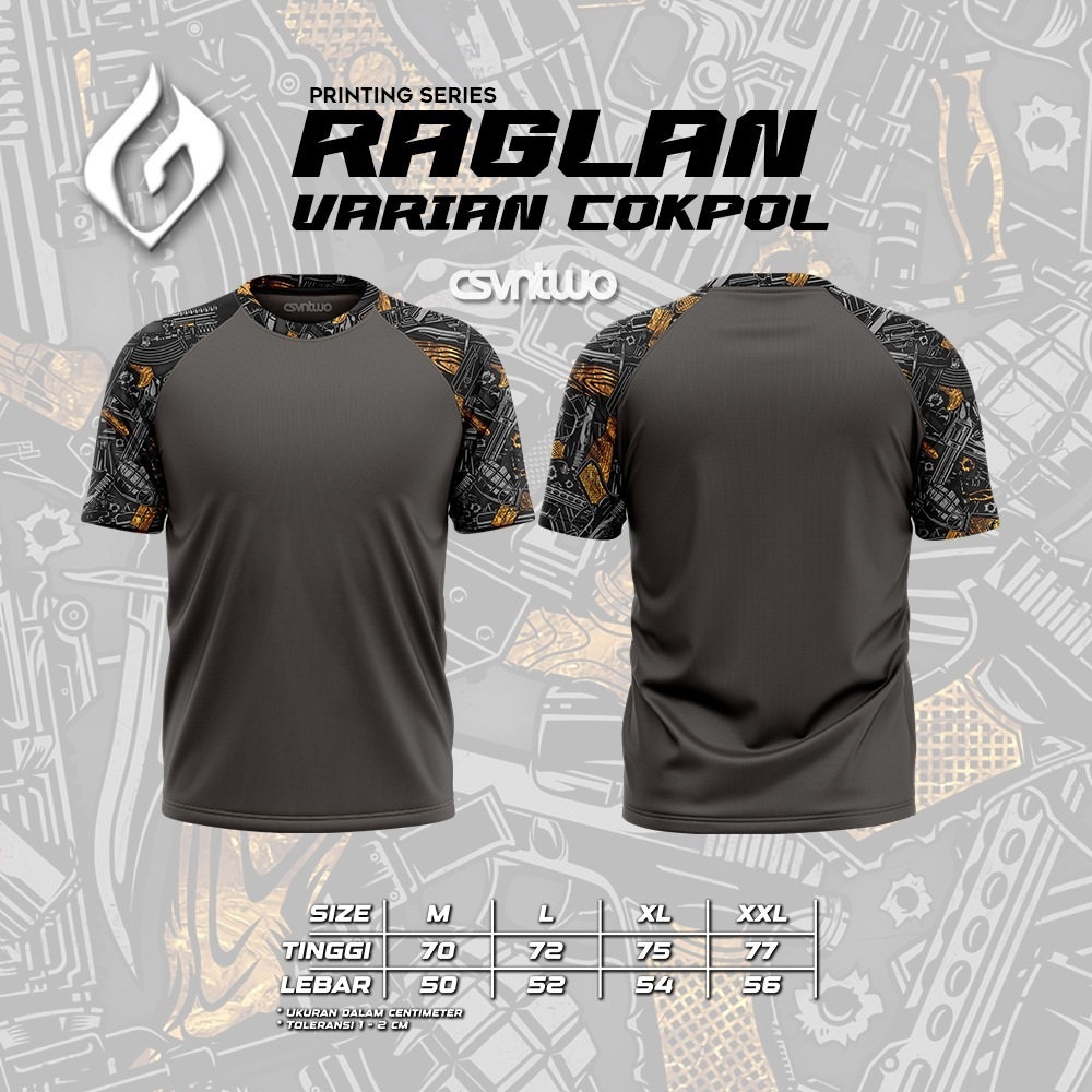 Jual Kaos Polos Regland Printing Dryfit Milano / kaos Reglan Jersey ...