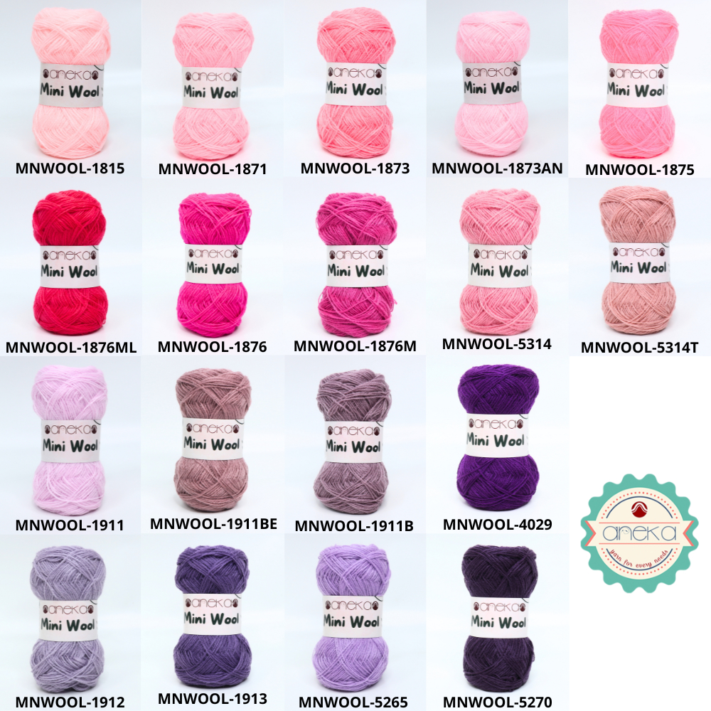 Jual KATALOG - Benang Rajut Mini Wool / / Wol / Siet Yarn - Part 2 ...