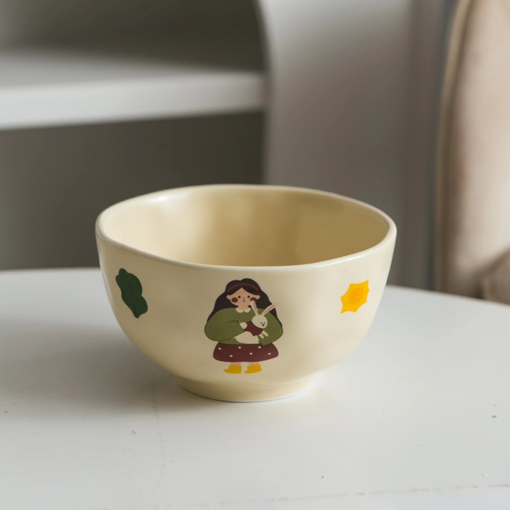 Jual CARTOON SERIES/Korean Mug/Cute Cartoon Mug With Lid/Cangkir Korea ...