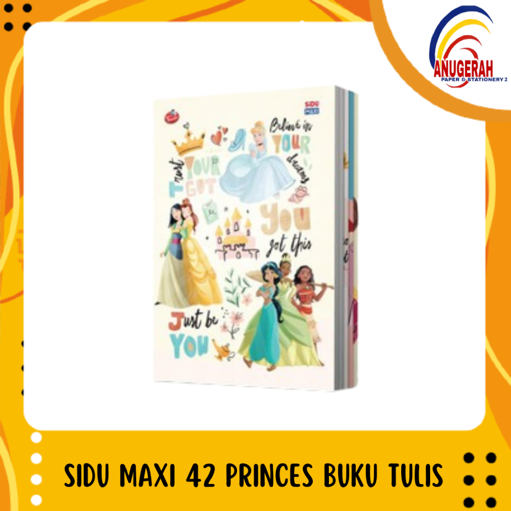 Jual SIDU MAXI 42 PRINCES BUKU TULIS (PAK) | Shopee Indonesia