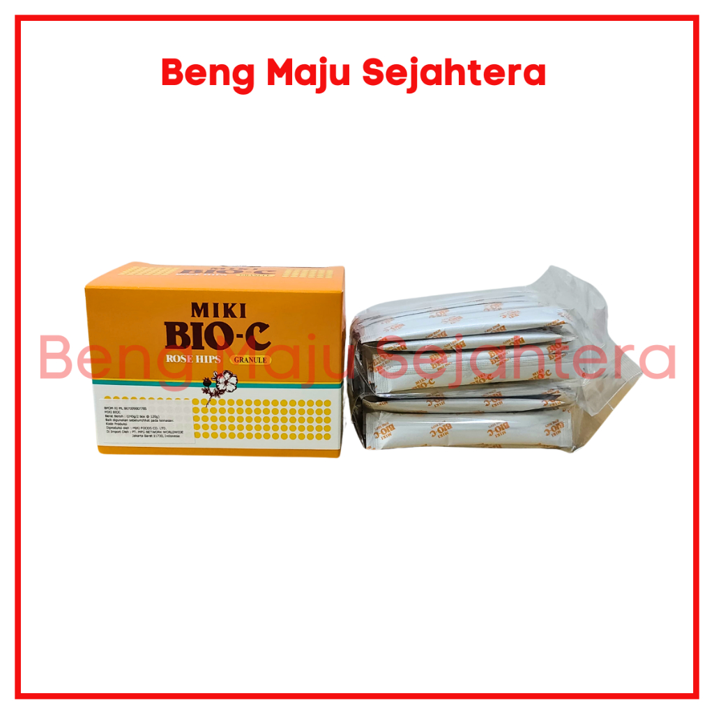 Jual Vitamin C M-plan M Plan Mplan Miki Bio-C Bio C Rose Hips Granule ...