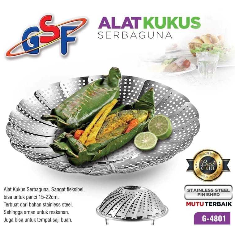 Jual (G-4801 ) Alat Kukus Serbaguna | Alat Kukus Stainless Steel | Alat ...