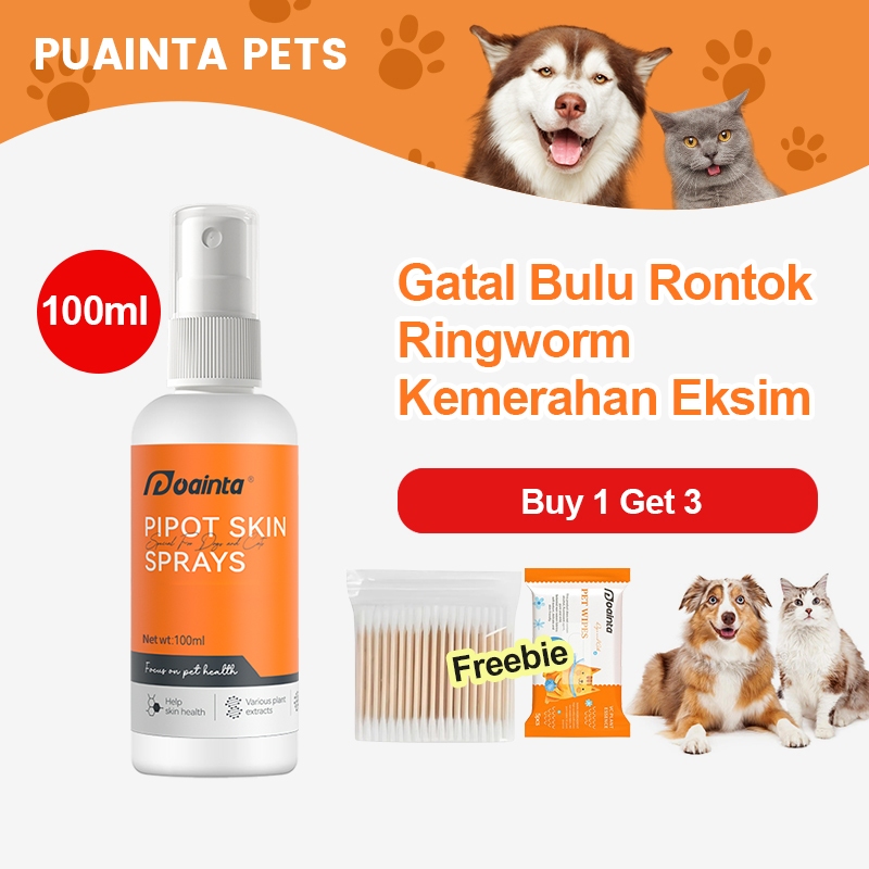 Jual [Pengiriman cepat]PUAINTA 50/100/150/200ml Pipot Obat Jamur Spray ...