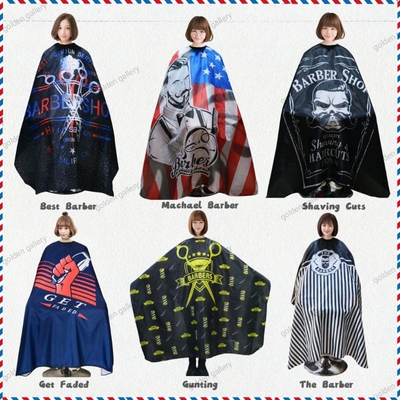 Jual Kain Kip Barbershop Jubah Alas Pangkas Rambut Barber / Kip Potong ...