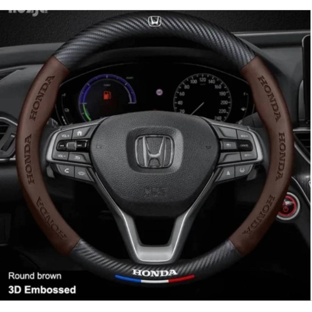 Jual Sarung Stir Mobil Cover Setir Steer Kulit Asli Emboss Emblem Logo ...