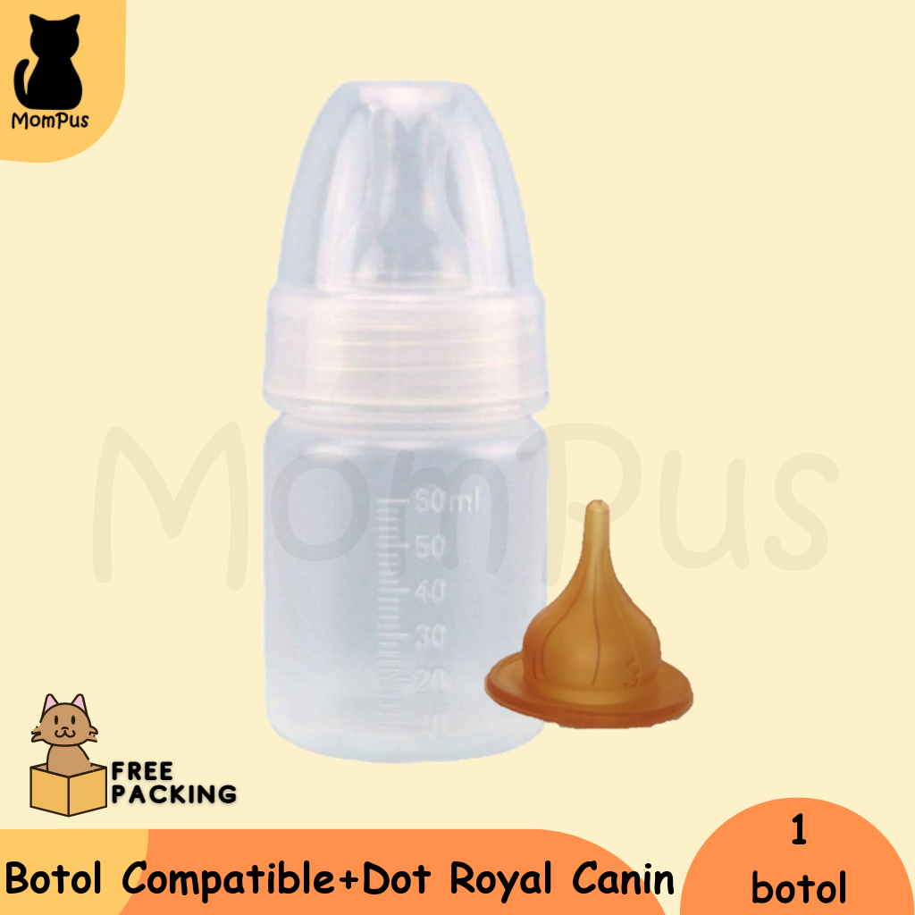 Jual Dot Botol EKONOMIS Baby Cat Susu Bayi Anak KUCING Lahir Tanpa ...
