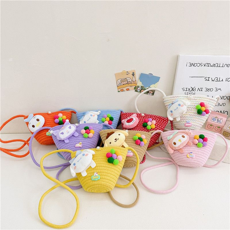 Jual 15 SHOP --- Tas slempang sling bag rajut anak perempuan motif doll ...