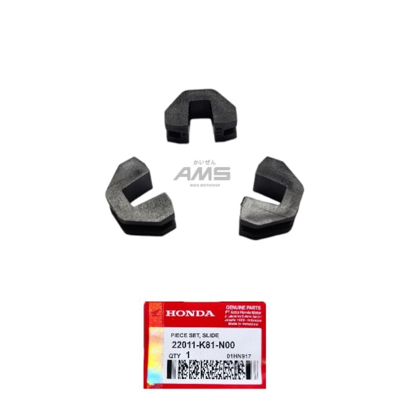 Jual PIECE SET SLIDE KARET SLIDER RUMAH ROLLER HONDA BEAT SCOOPY VARIO ...