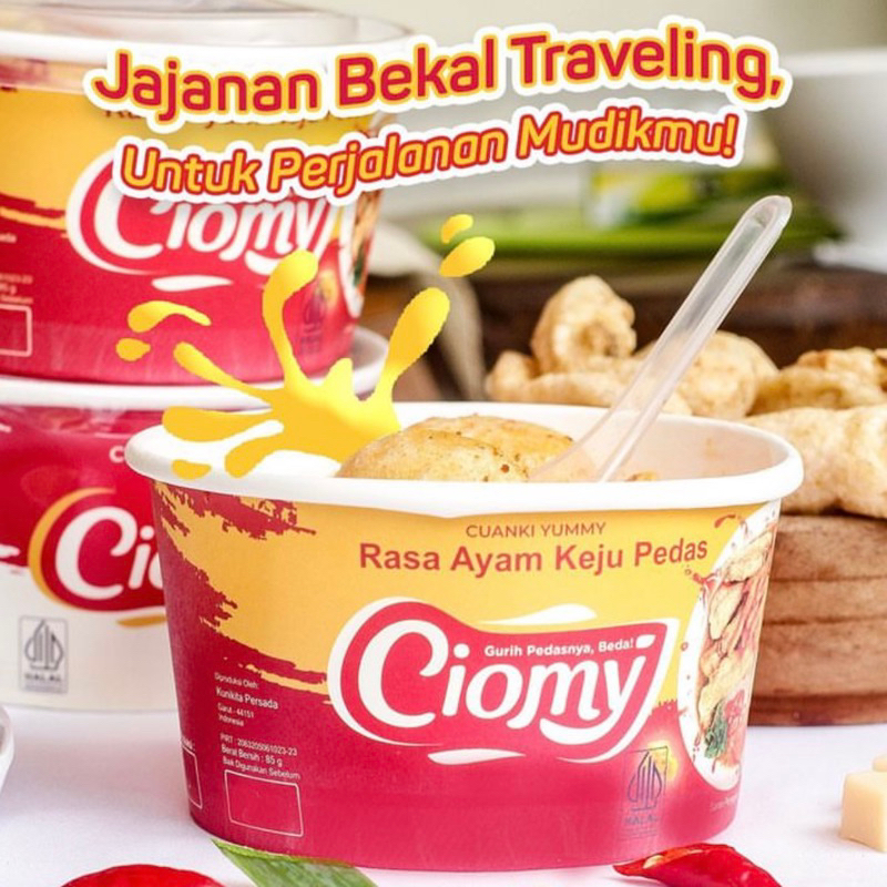 Jual Ciomy Cuanki Cheese Rasa Ayam Keju Pedas | Shopee Indonesia