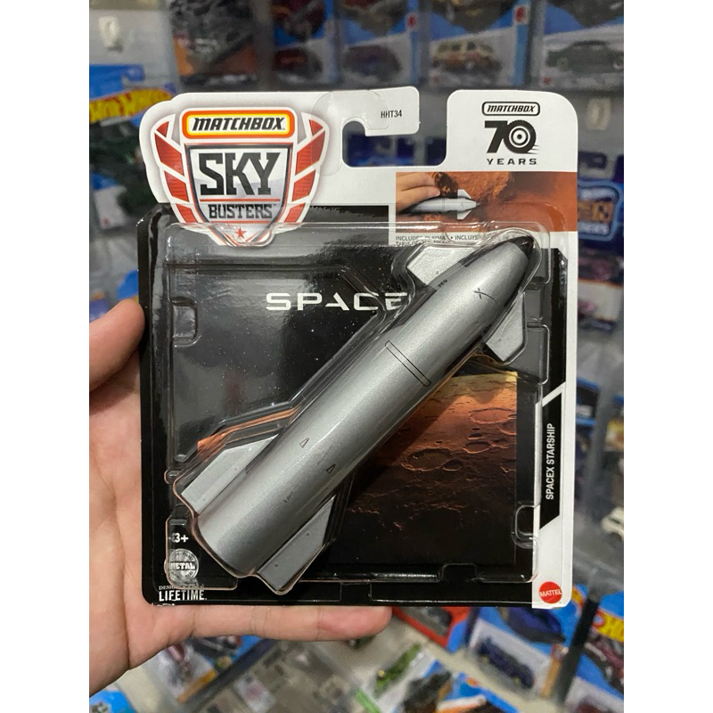 Jual MATCHBOX SKY BUSTERS SPACE-X STARSHIP | Shopee Indonesia