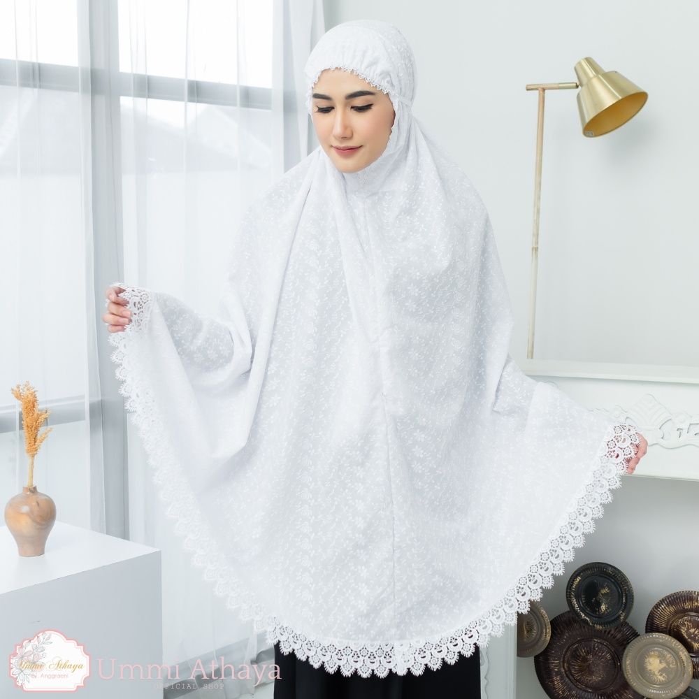 Jual Ummi Athaya - Bergo Umroh Haji Bahan Katun Paris Premium Hijab Jumbo | Shopee Indonesia