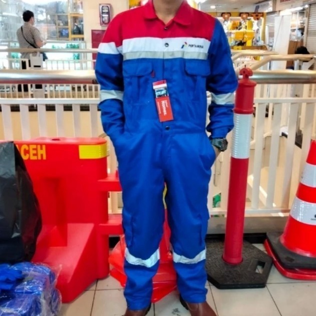 Jual WEARPACK COVERALL NOMEX PERTAMINA DUPONT 100% ORIGINAL | Shopee ...