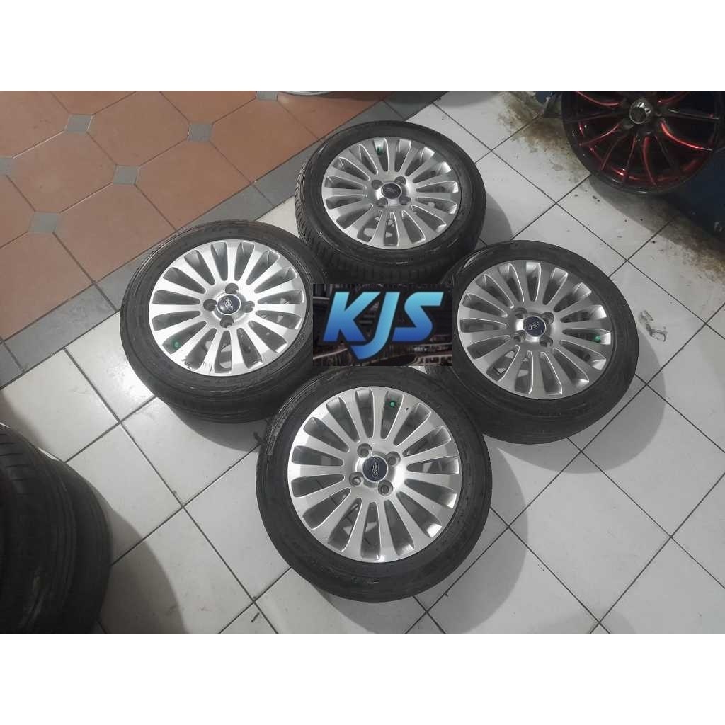 Jual Velg Mobil Copotan Bekas Std Ford Fiesta Ring 15 Pcd 4x100 R15 Buat Agya Ayla Sigra Calya ...