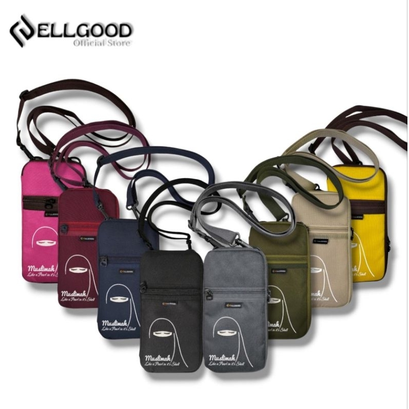 Jual Tas Hp Slempang Dompet Hp Multifungsi Sablon Hijab Dompet Hp Auto ...