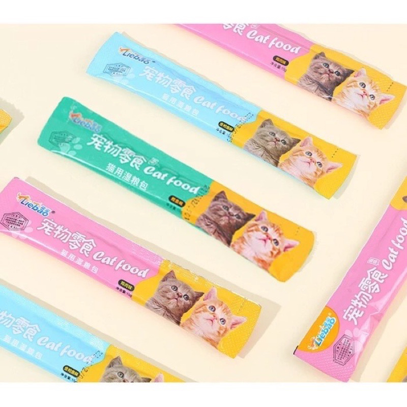 Jual Liebao Cat Creamy Snack / liebao / Cemilan Basah Kucing / Tuna Cod ...