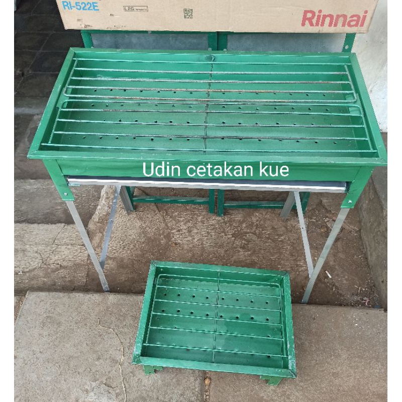 Jual Bakaran Panggangan Arang Galvalum Tebal Ijo 4 Ukuran | Shopee ...