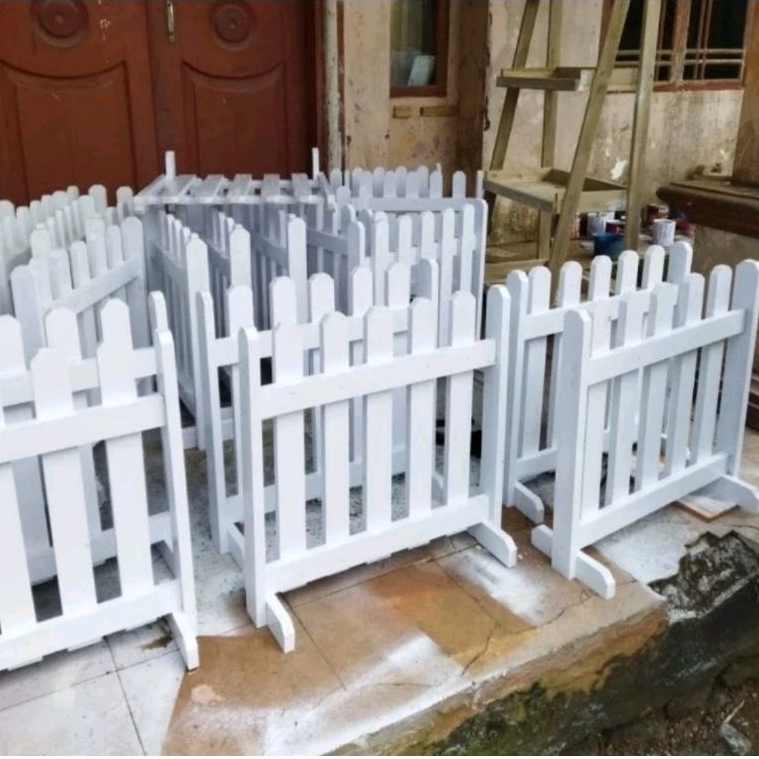 Jual pagar kayu custom | Shopee Indonesia