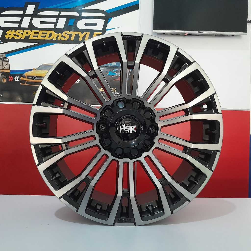 Jual velg mobil hsr Myth02 R20 Pajero dakkar triton hilux double ...