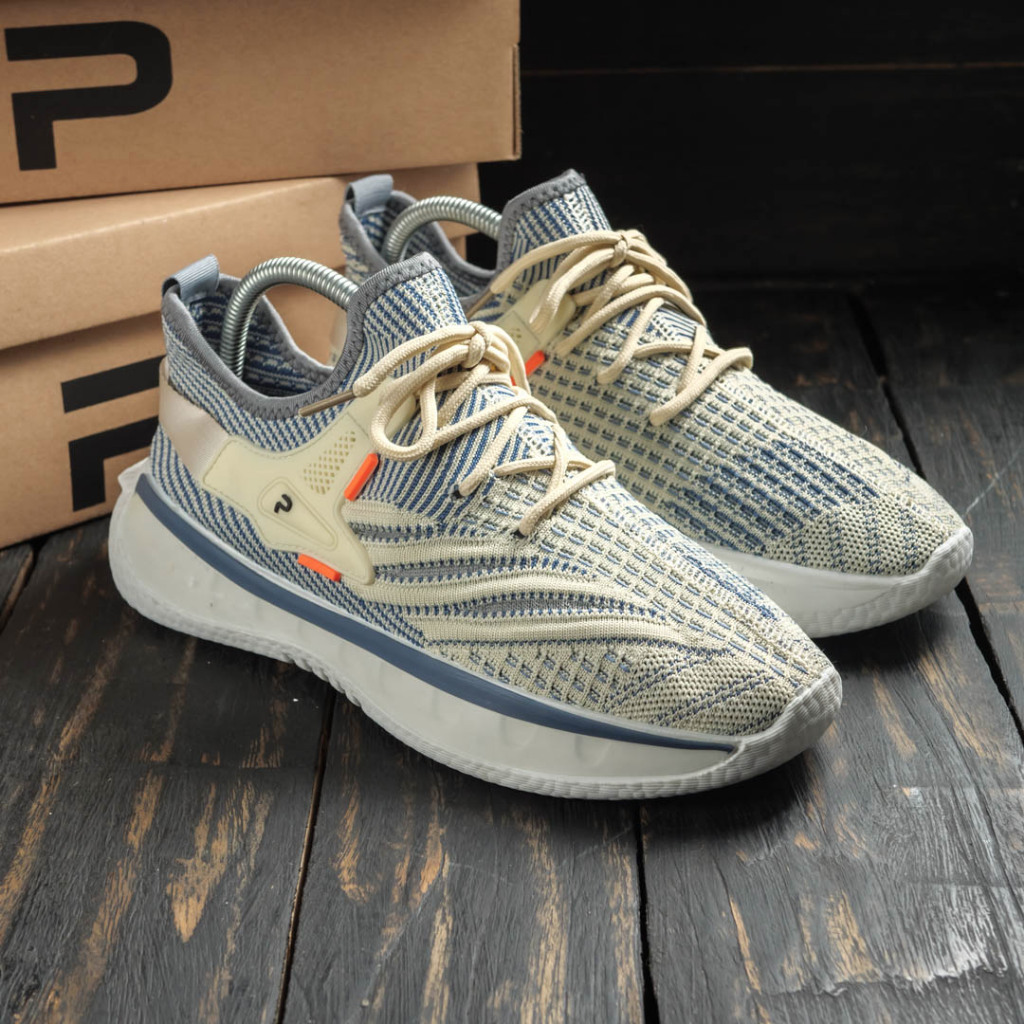 Jual PAULMAY Sepatu Sneakers Pria Wanita Osaka Beige | Shopee Indonesia
