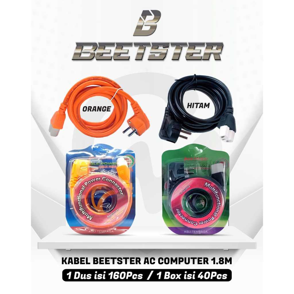 Jual KABEL BEETSTER - KABEL POWER MULTI FUNGSI | Shopee Indonesia