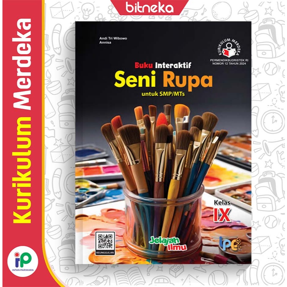 Jual Buku Pendamping(Buku Interaktif) Seni Rupa SMP/MTs kelas 9 Kurikulum Merdeka - Intan ...