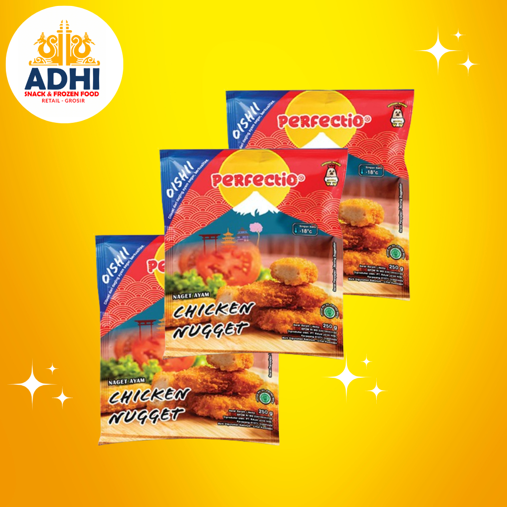 Jual PERFECTIO CHICKEN NUGGET 250GR_FROZEN FOOD | Shopee Indonesia