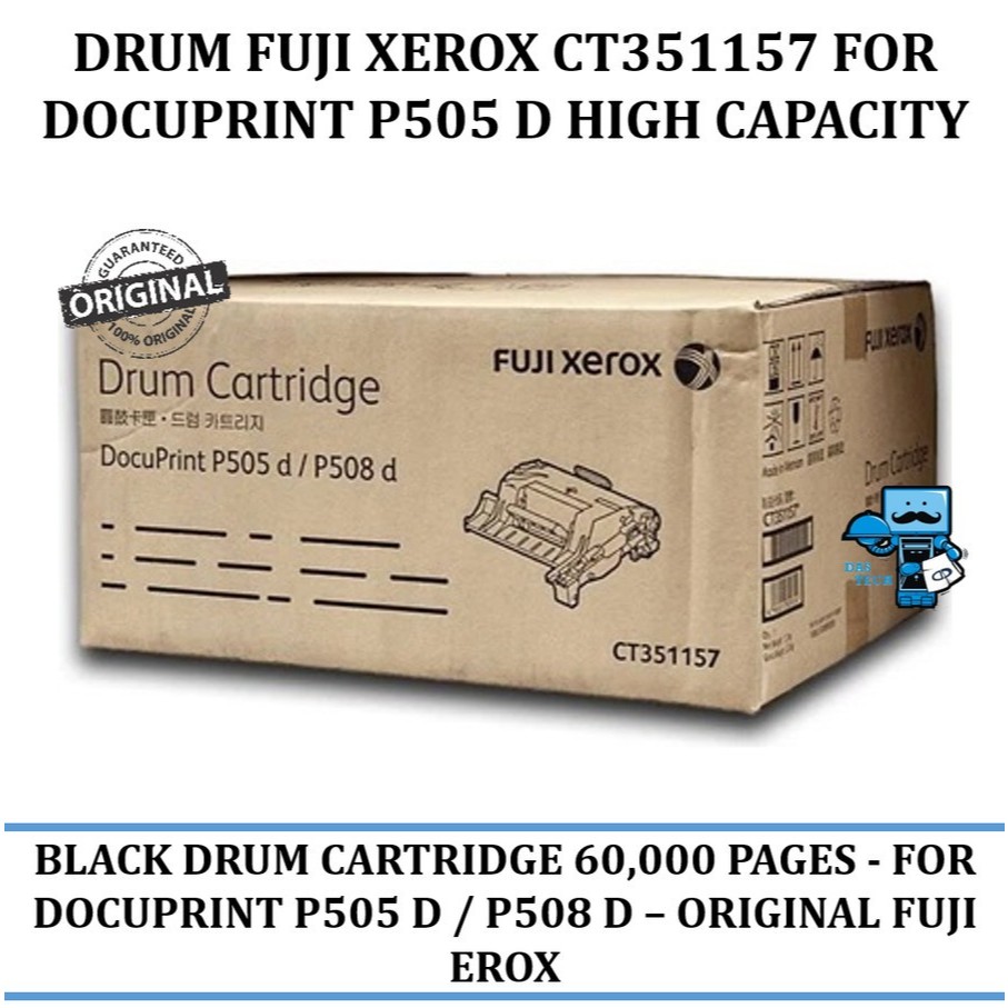 Jual Drum Fuji Xerox Ct351157 For Docuprint P505 D High Capacity ...