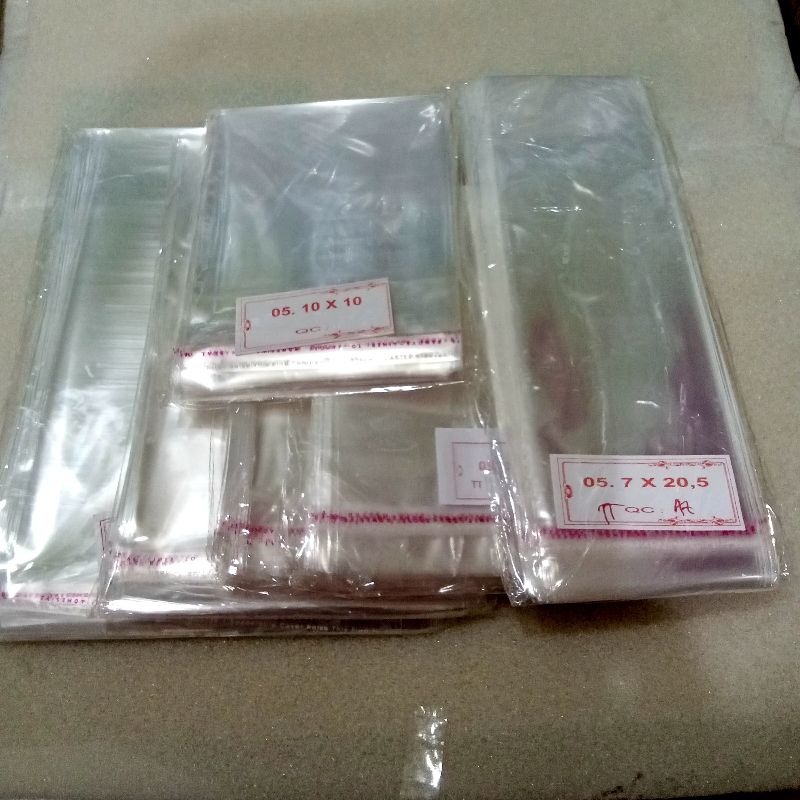 Jual PLASTIK ROTI OPP SEAL BERBAGAI UKURAN ISI 100 PCS | Shopee Indonesia