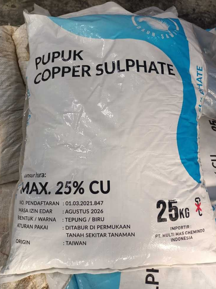 Jual PUPUK COPPER SULPHATE 25KG | Shopee Indonesia