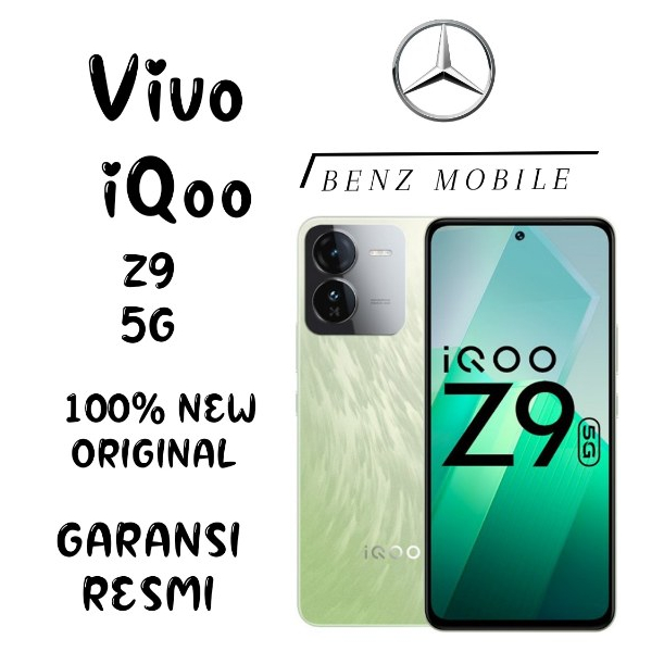 Jual Vivo iQoo Z9 5G 8/256GB Snapdragon 7 Gen 3 new garansi resmi | Shopee Indonesia