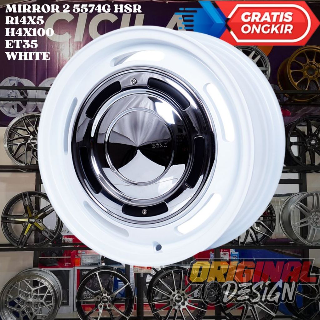 Jual Velg Mobil Wuling AIR EV , KARIMUN , SPRESSO , STARLET , HSR MIRROR RING 14 R14 | Shopee ...