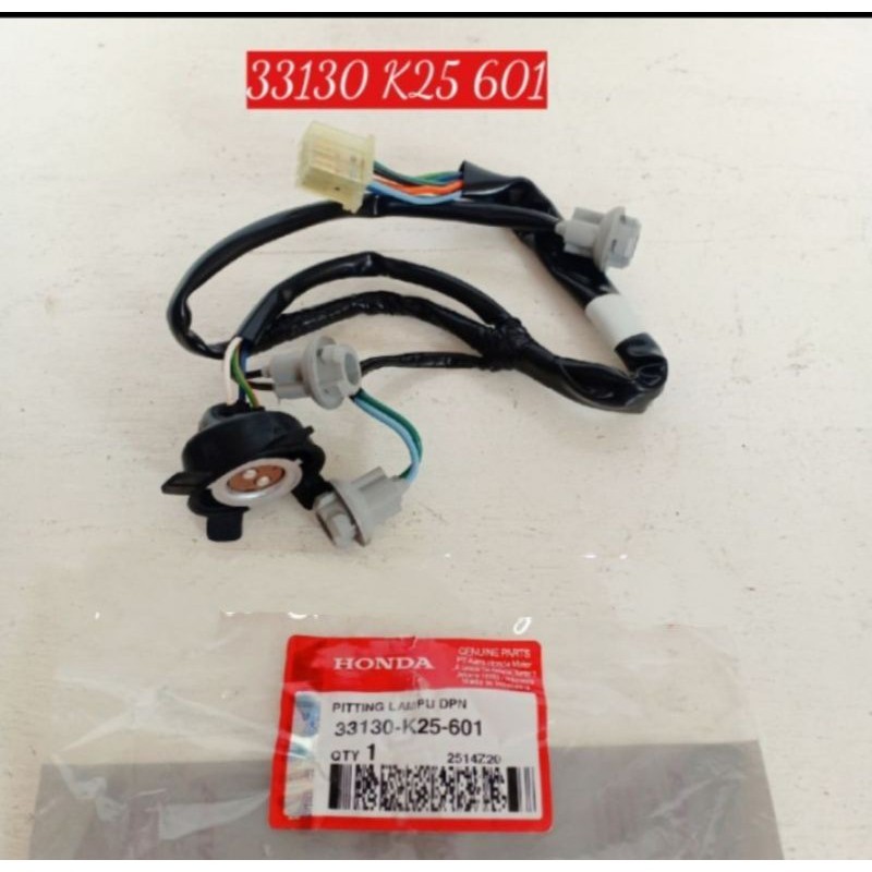 Jual 33130-K25-601 Socket Cop Pitting Lampu Depan Beat eSP K25 2015 ...