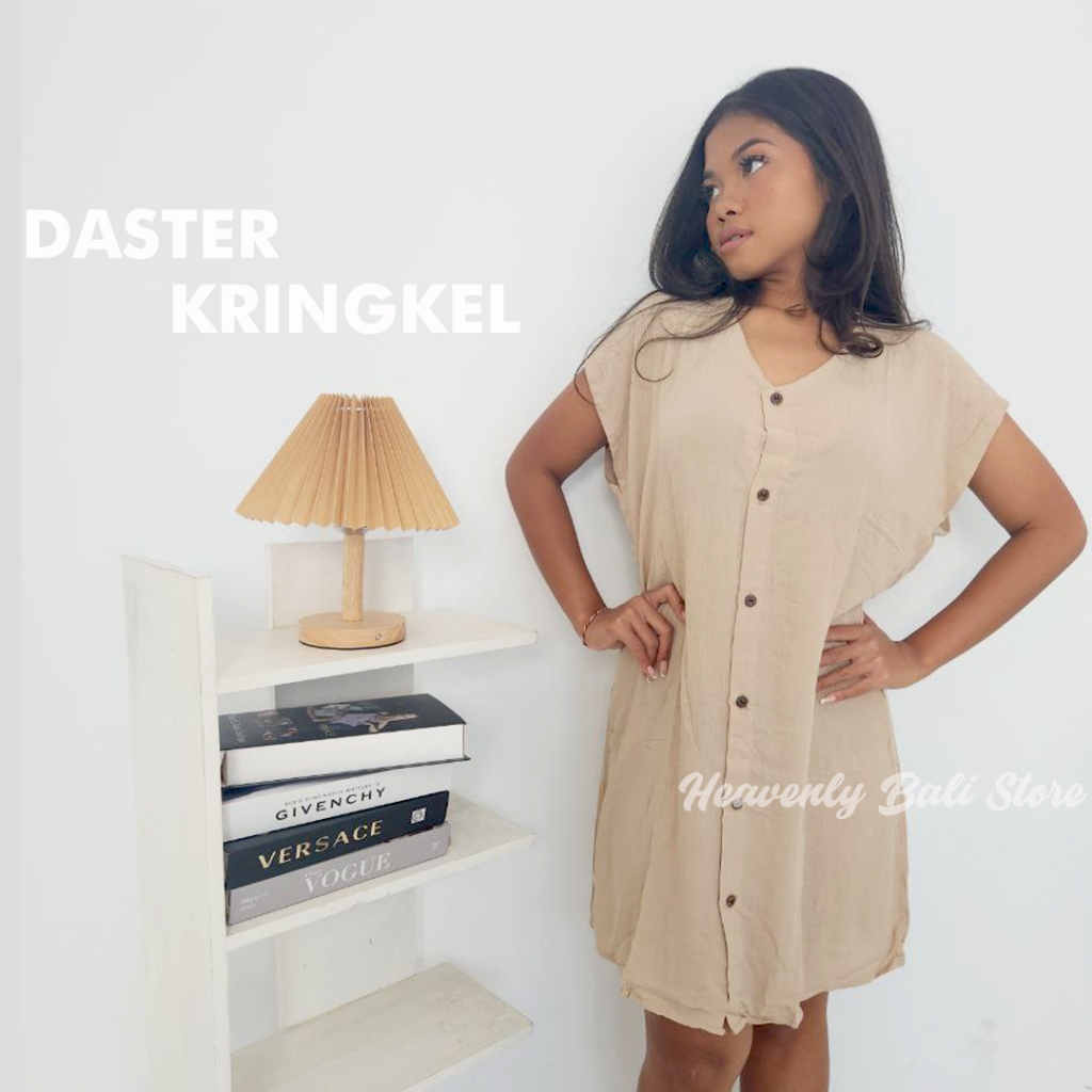 Jual [DASTER CRINKLE] DASTER CRINGKLE FULL KANCING DEPAN / DASTER ...