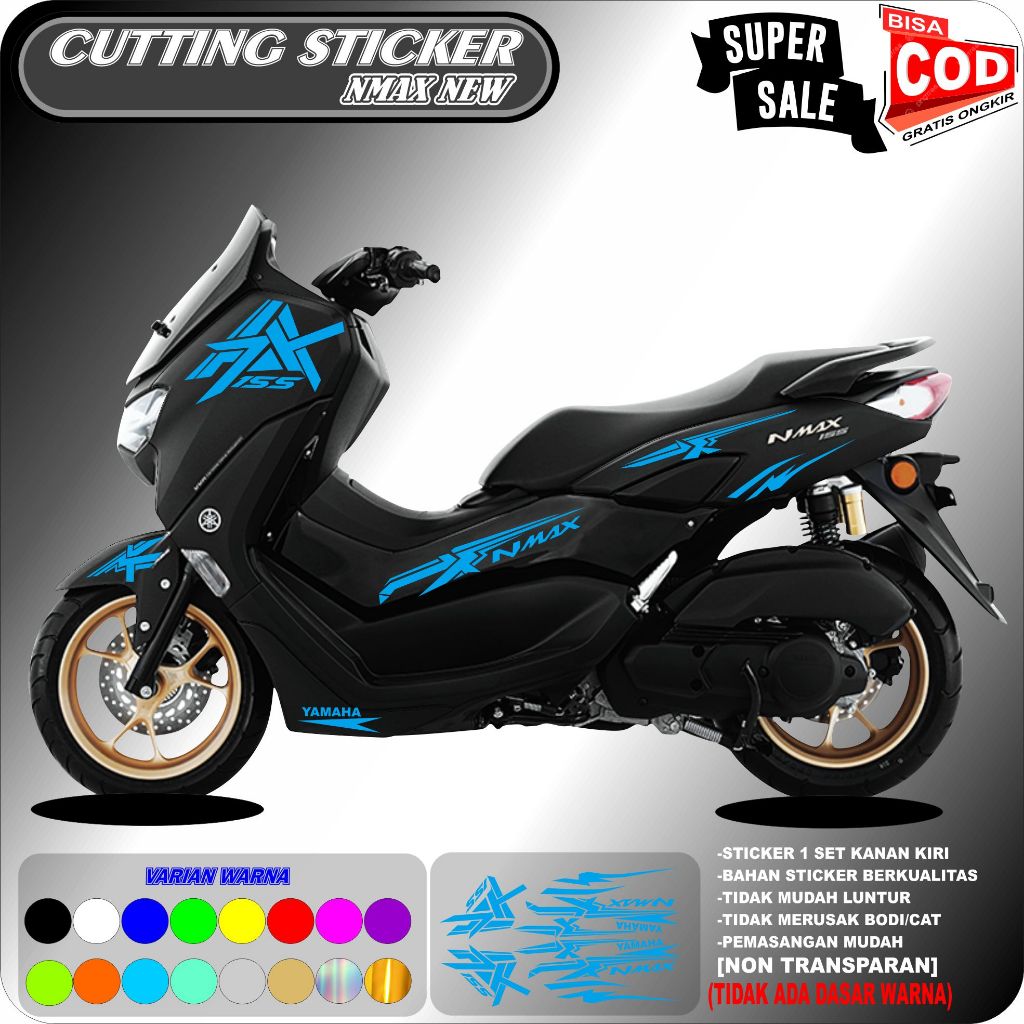 Jual CUTTING STICKER NMAX NEW MURAH DAN KEREN | Shopee Indonesia
