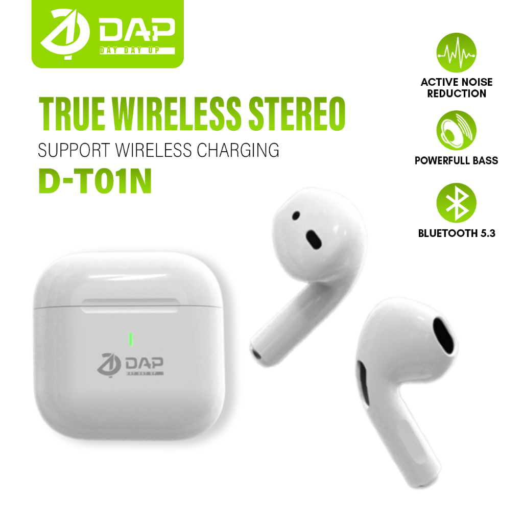 Jual DAP D-T01N True Wireless Earbuds Bluetooth Earphone TWS Bluetooth ...