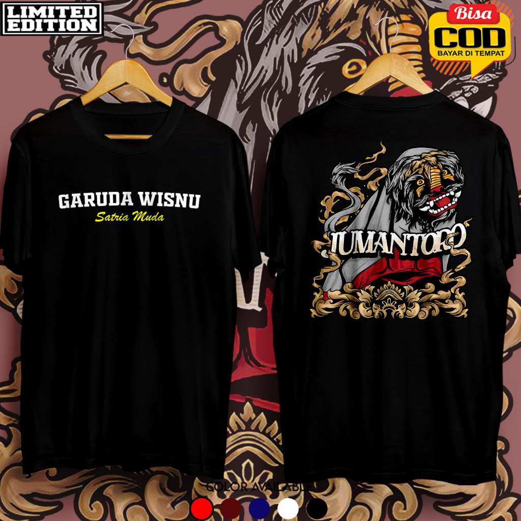 Jual Kaos Jumantoro Barongan GWSM Garuda Wisnu Satria Muda Baju Pakaian ...