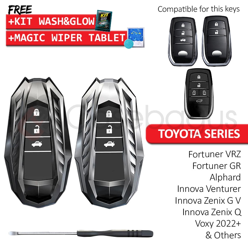 Jual All New Toyota Voxy 2022 2023 - Robot Armor Case Kunci Mobil Key ...