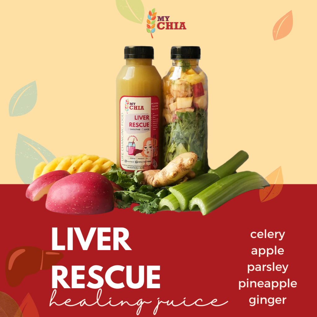 Jual Liver Rescue Healing Juice 500ml Jus untuk hati Cold Pressed My ...
