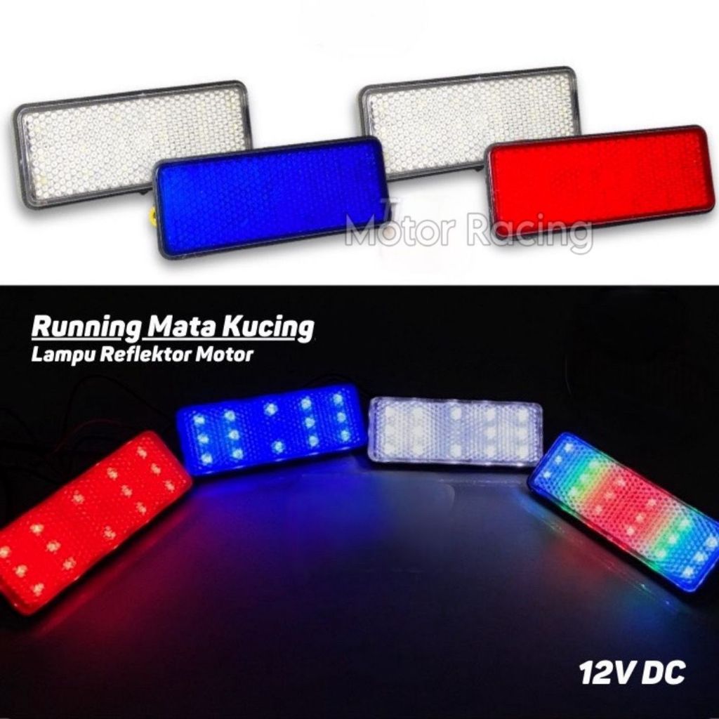 Jual Lampu Rem LED Stop Tambahan Variasi Running Kedip / Lampu Mata ...
