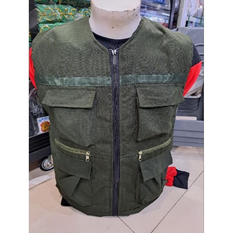 Jual rompi polos model wartawan | Shopee Indonesia