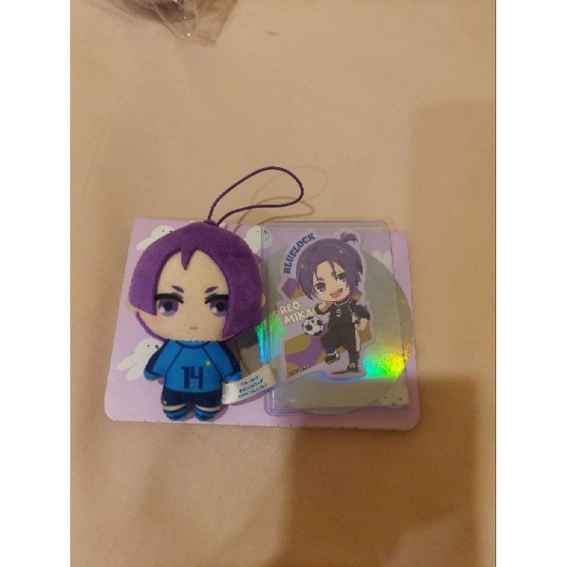 Jual OFFICIAL BLUE LOCK REO MIKAGE MERCHANDISE plushie chibi mascot ...
