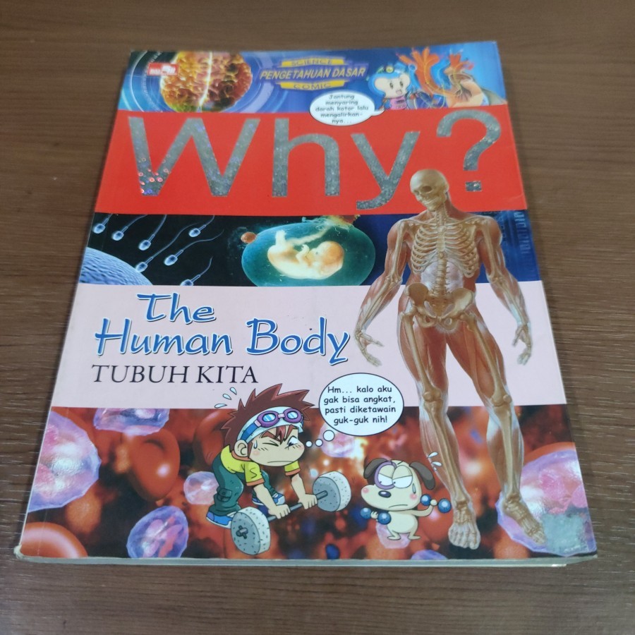 Jual BEKAS ORIGINAL - Buku Komik Why? The Human Body - Tubuh Kita ...