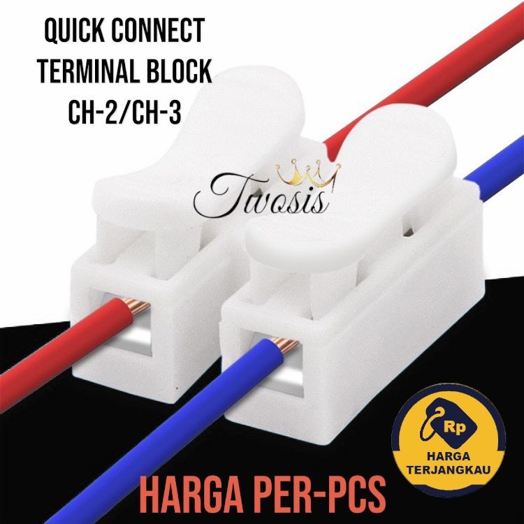 Jual Kabel Terminal Quick Connector Cable Sambung CH/terminal konektor ...